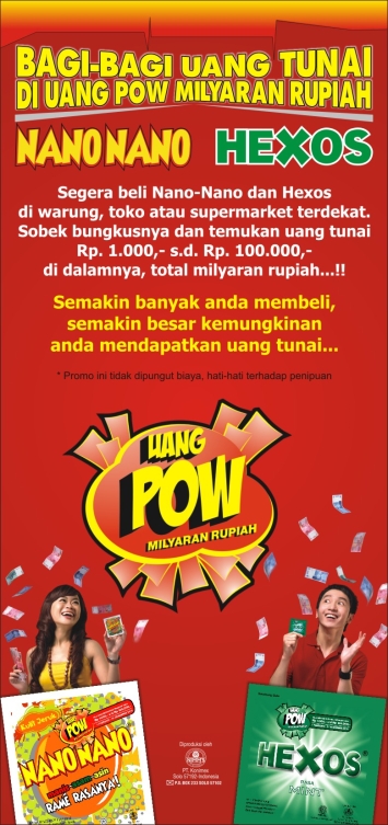 Consumer Promo Permen NanoNano-Hexos | Konimex